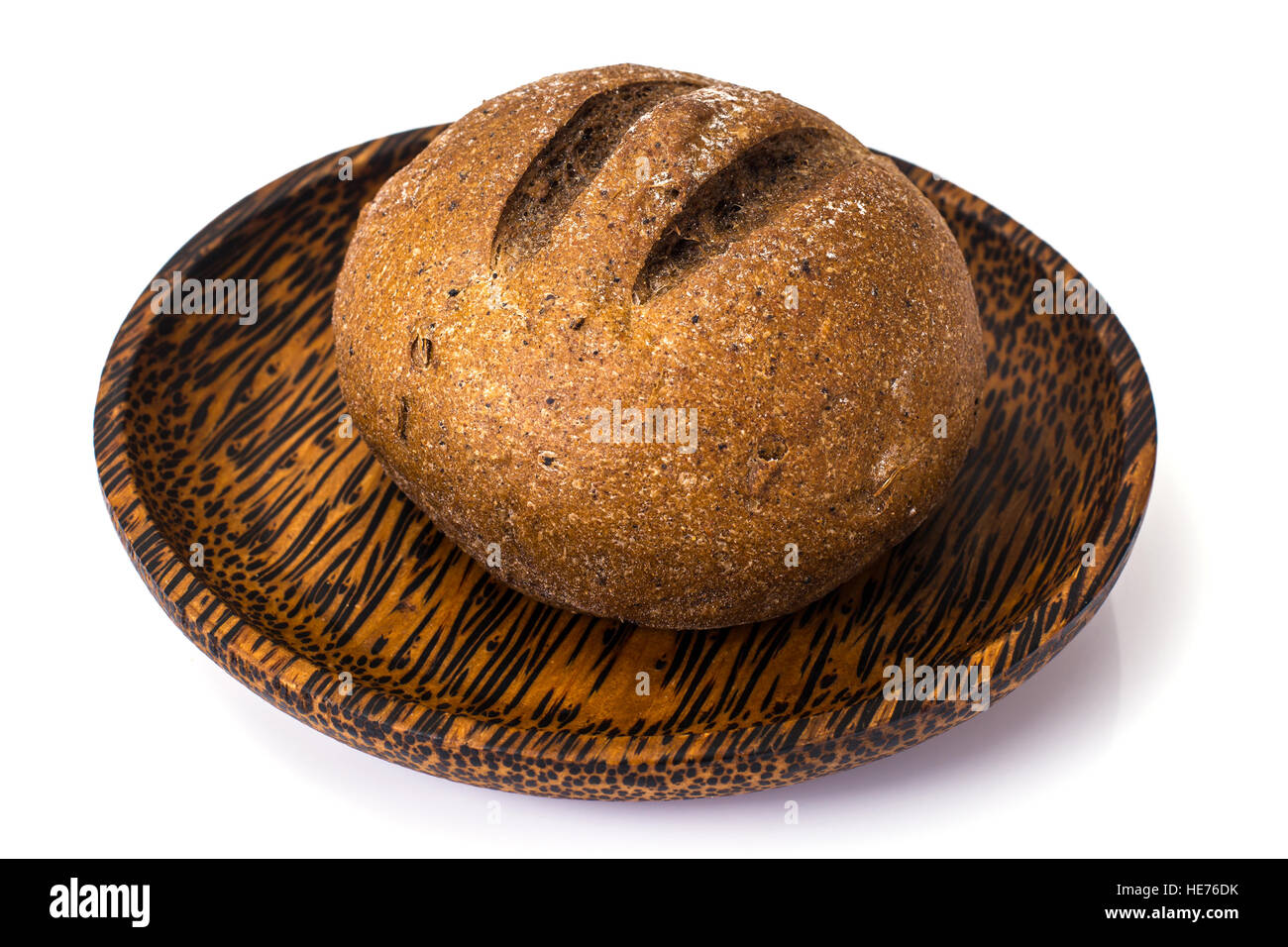 Healthy Food Tasty Rye Bun Stock Photo - Alamy