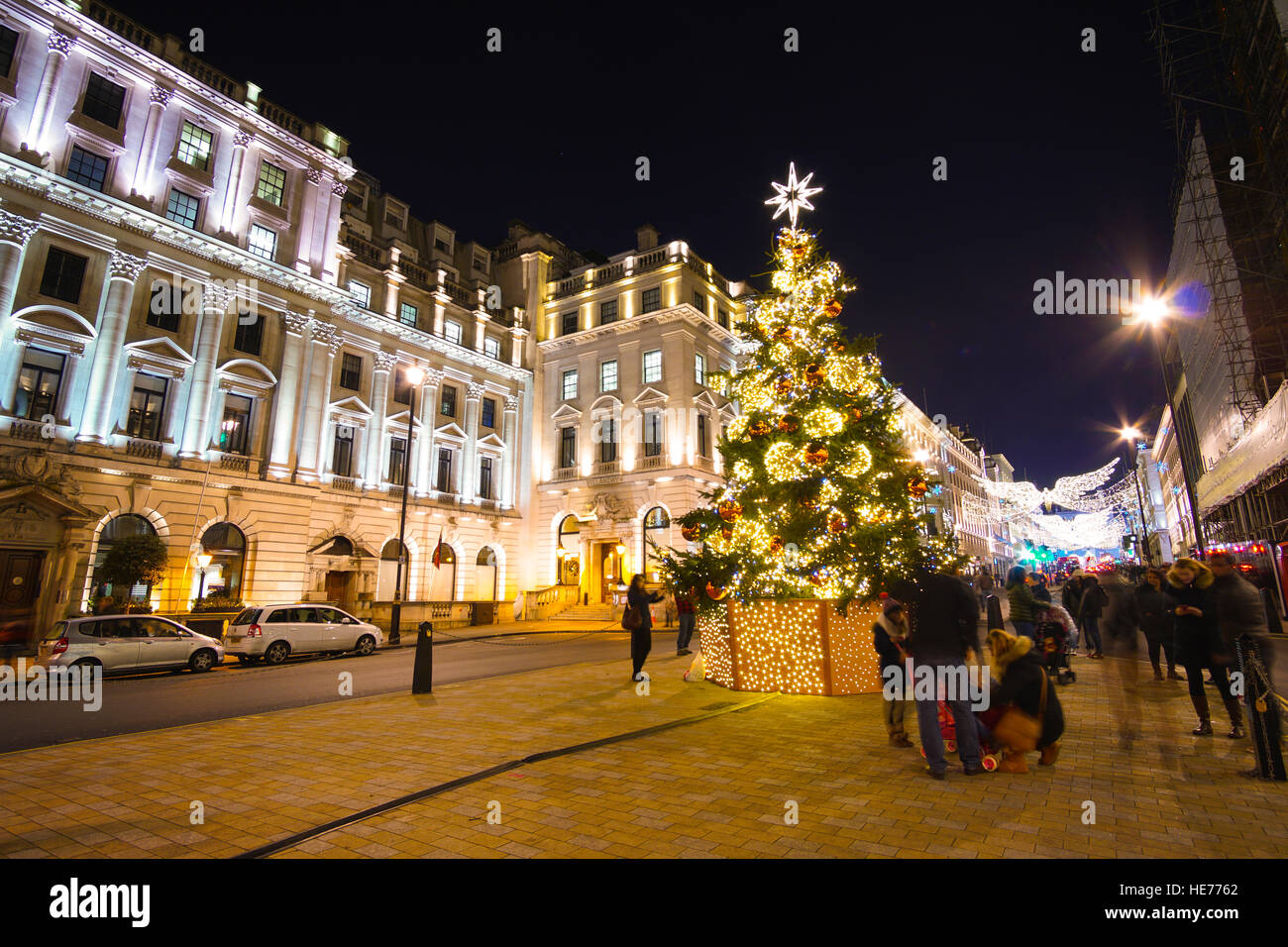 Waterloo christmas tree hi-res stock photography and images - Alamy