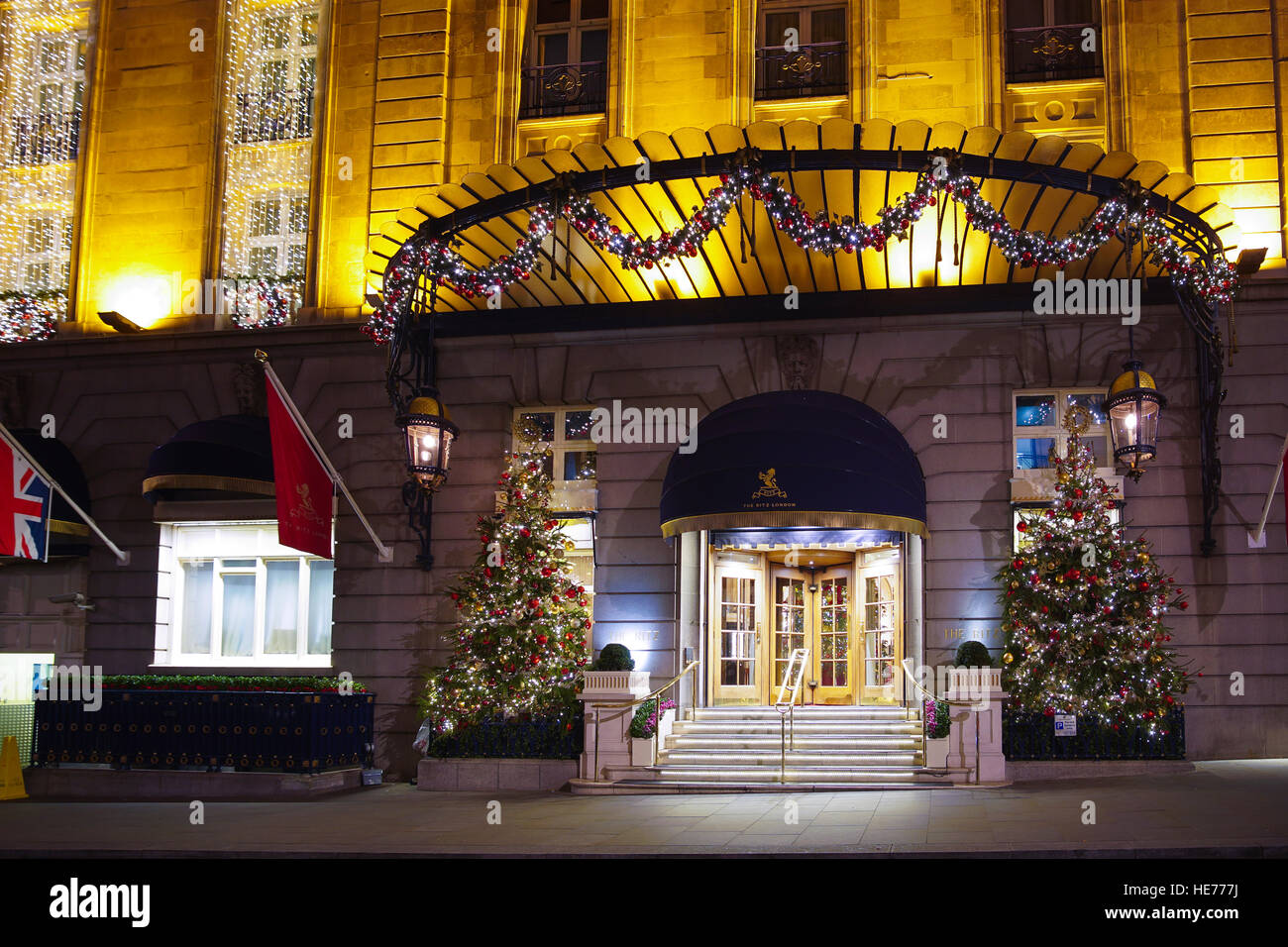 Famous Ritz Hotel in London Stock Photo - Alamy