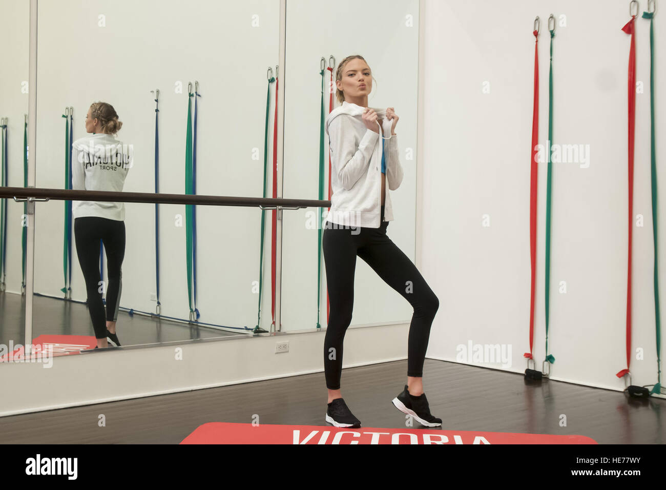 Victoria's Secret hosts Train Like An Angel with Martha Hunt at Body By ...