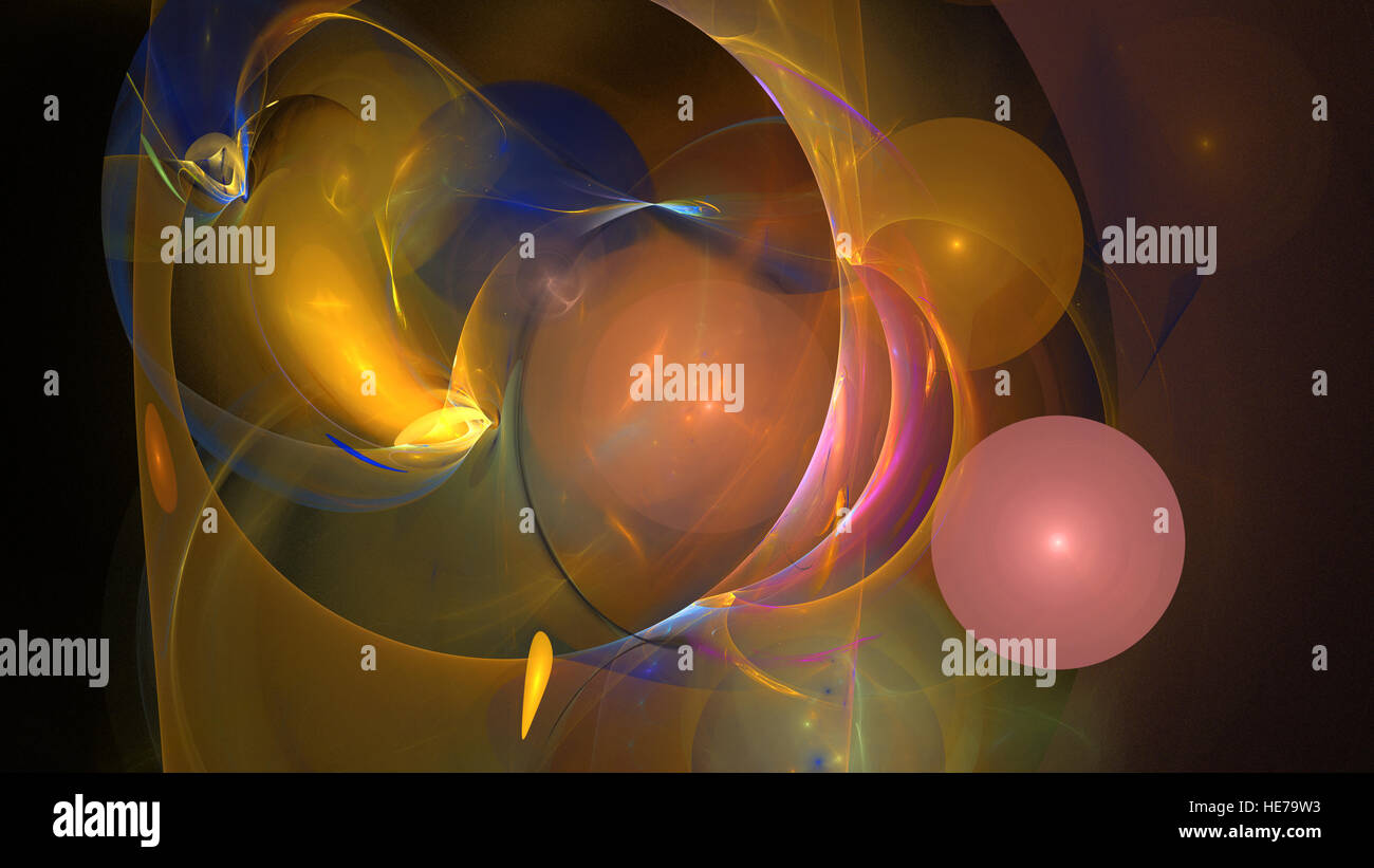 Colorful balls abstract background Stock Photo - Alamy