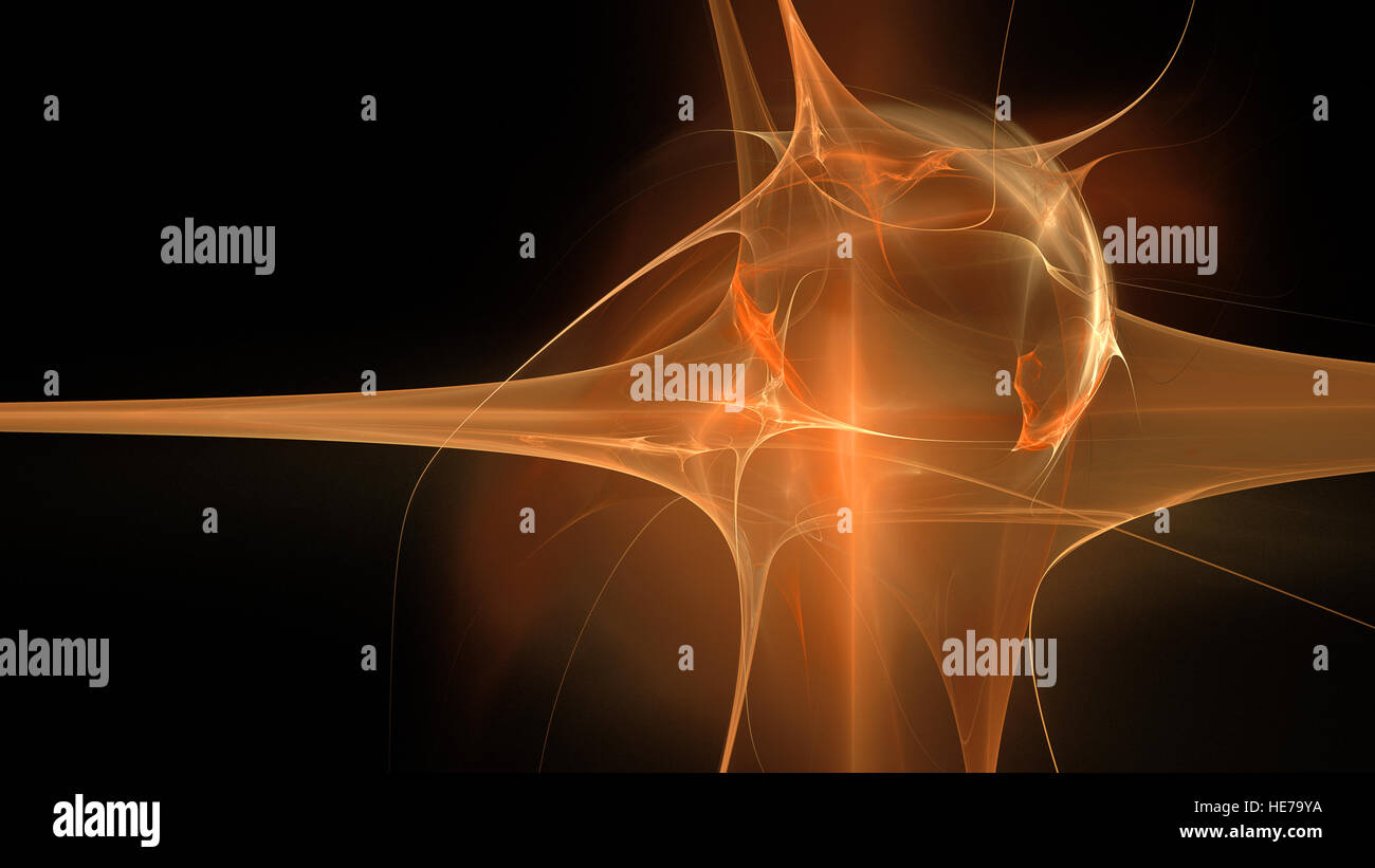 Red fire curves and waves abstract 3d background Stock Photo - Alamy