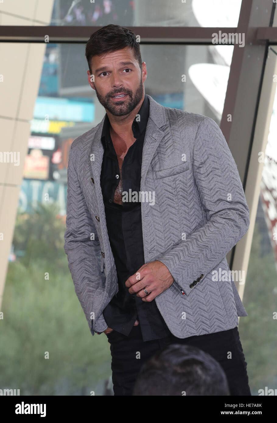 Press Conference To Announce Ricky Martin as New Resident Headliner at ...