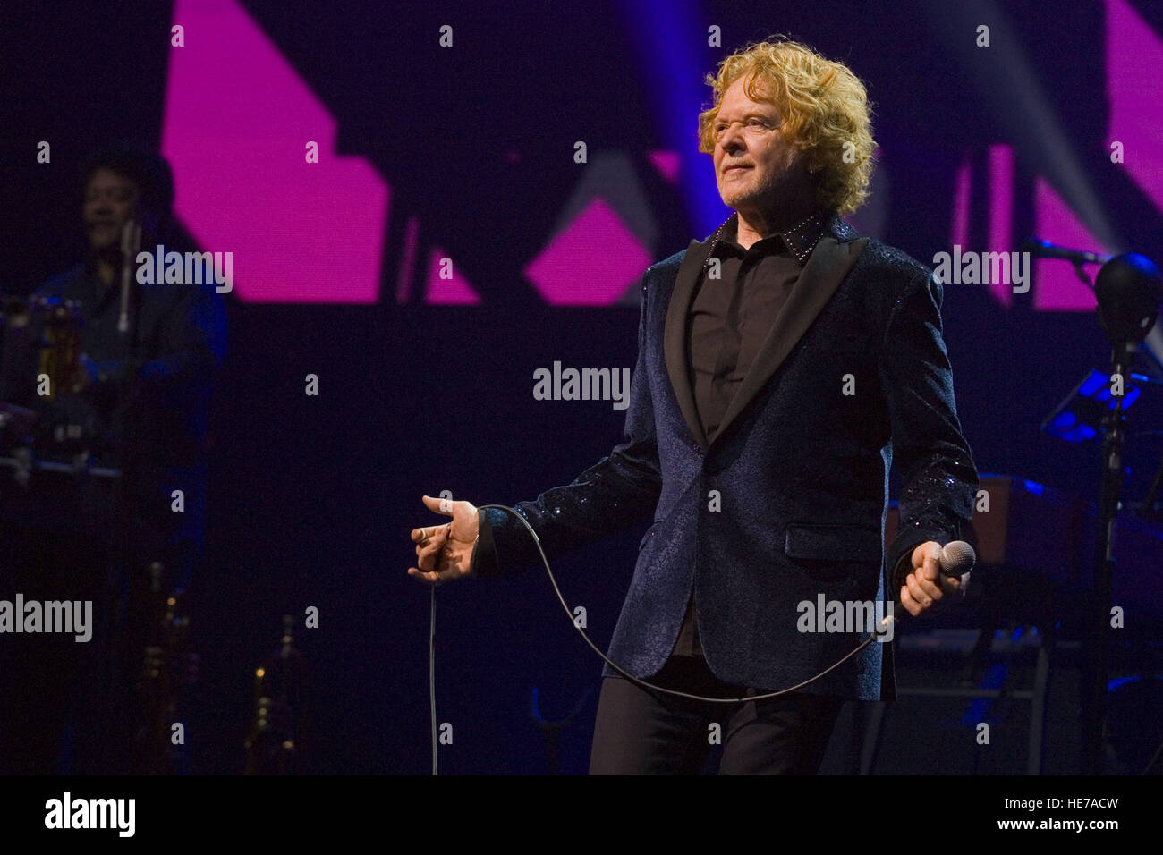 Simply Red performing live in concert at the SSE Hydro at the SECC in ...