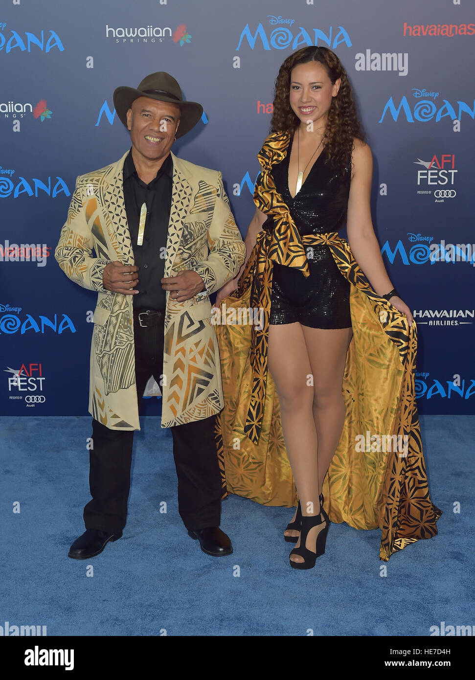 AFI FEST 2016 presented by Audi - 'Moana' - Premiere Featuring: Te Vaka ...