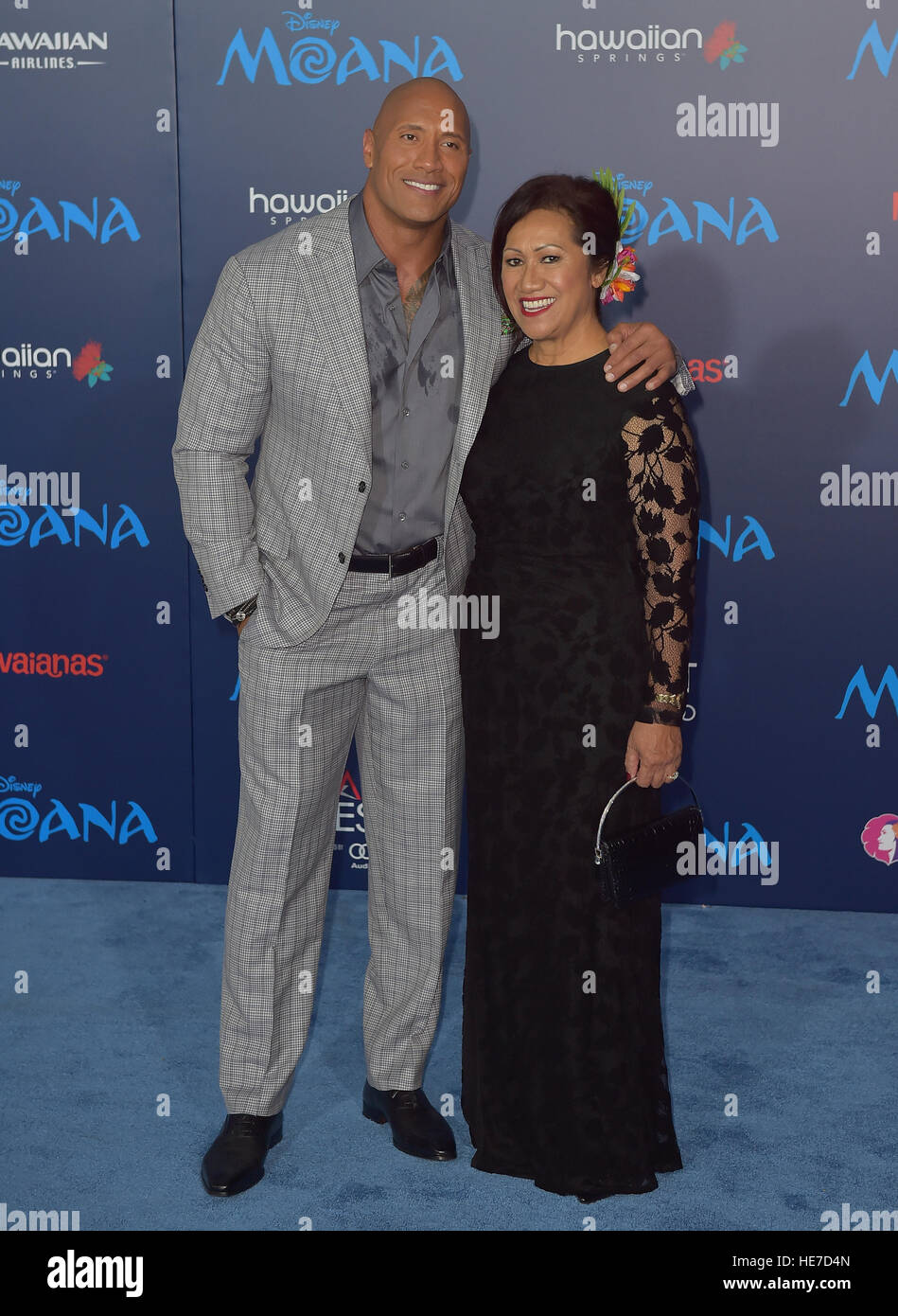 AFI FEST 2016 presented by Audi - 'Moana' - Premiere Featuring: Dwayne ...