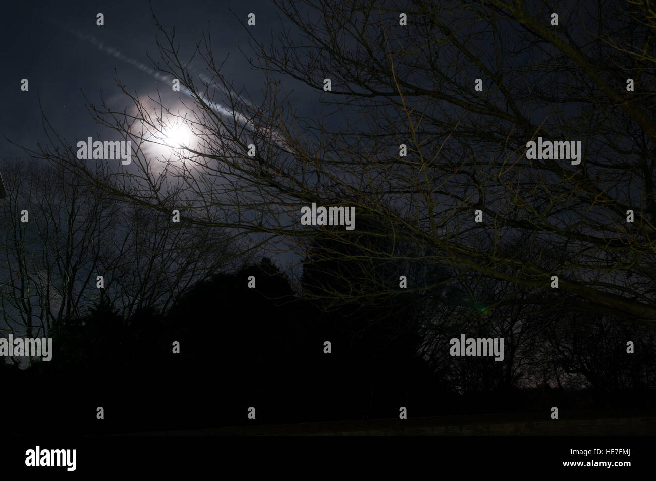 Moonlit setting hi-res stock photography and images - Alamy
