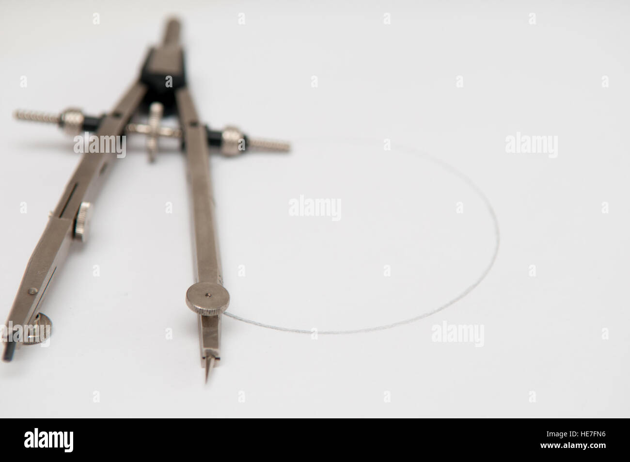 Technical drawing tool for accurate planning Stock Photo - Alamy