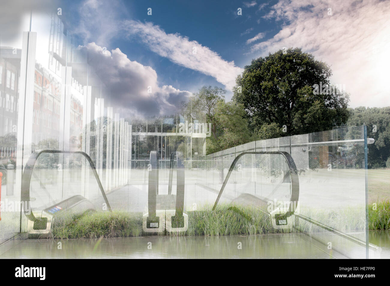 Double exposure hi-res stock photography and images - Alamy