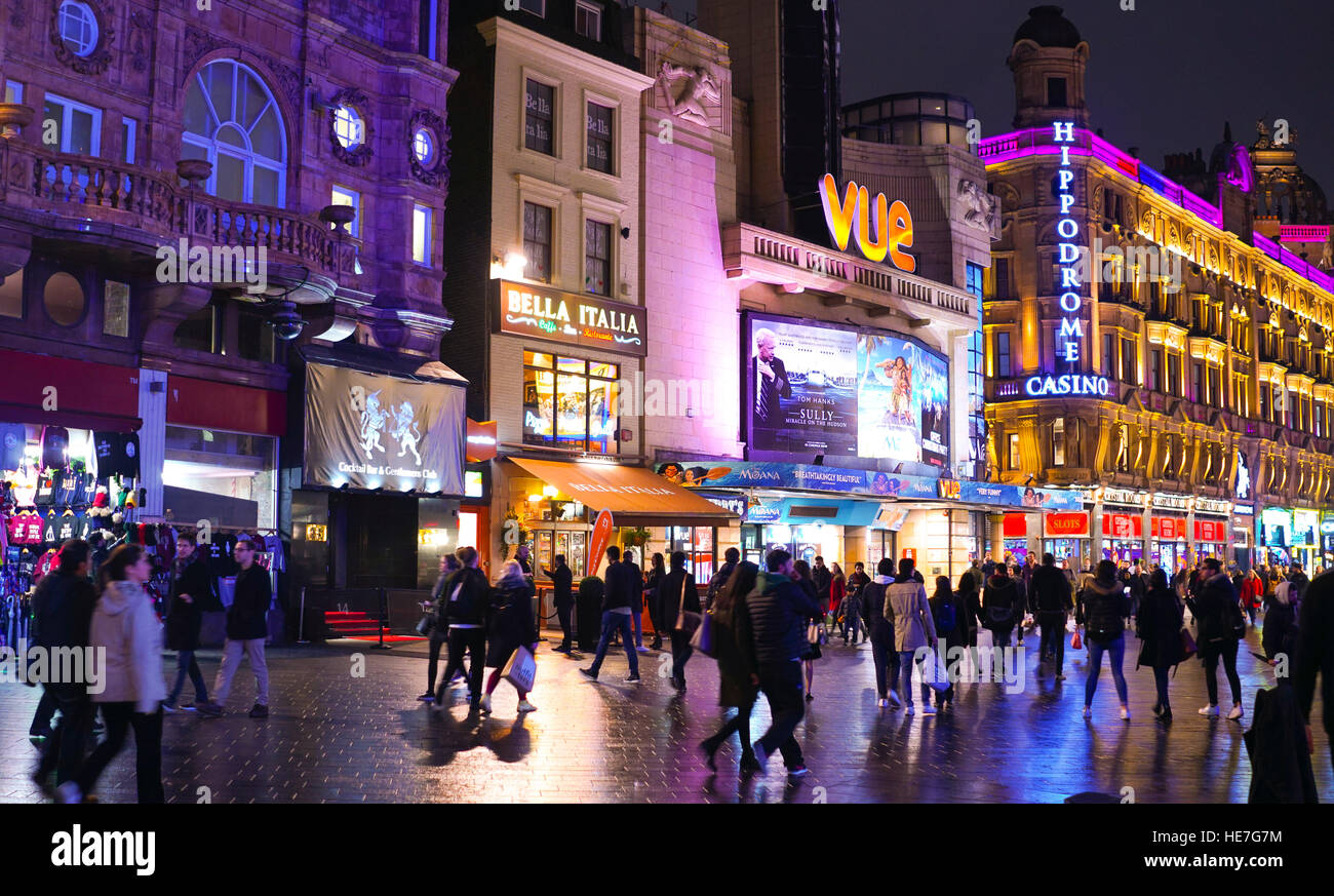 Leicester square area hi-res stock photography and images - Alamy