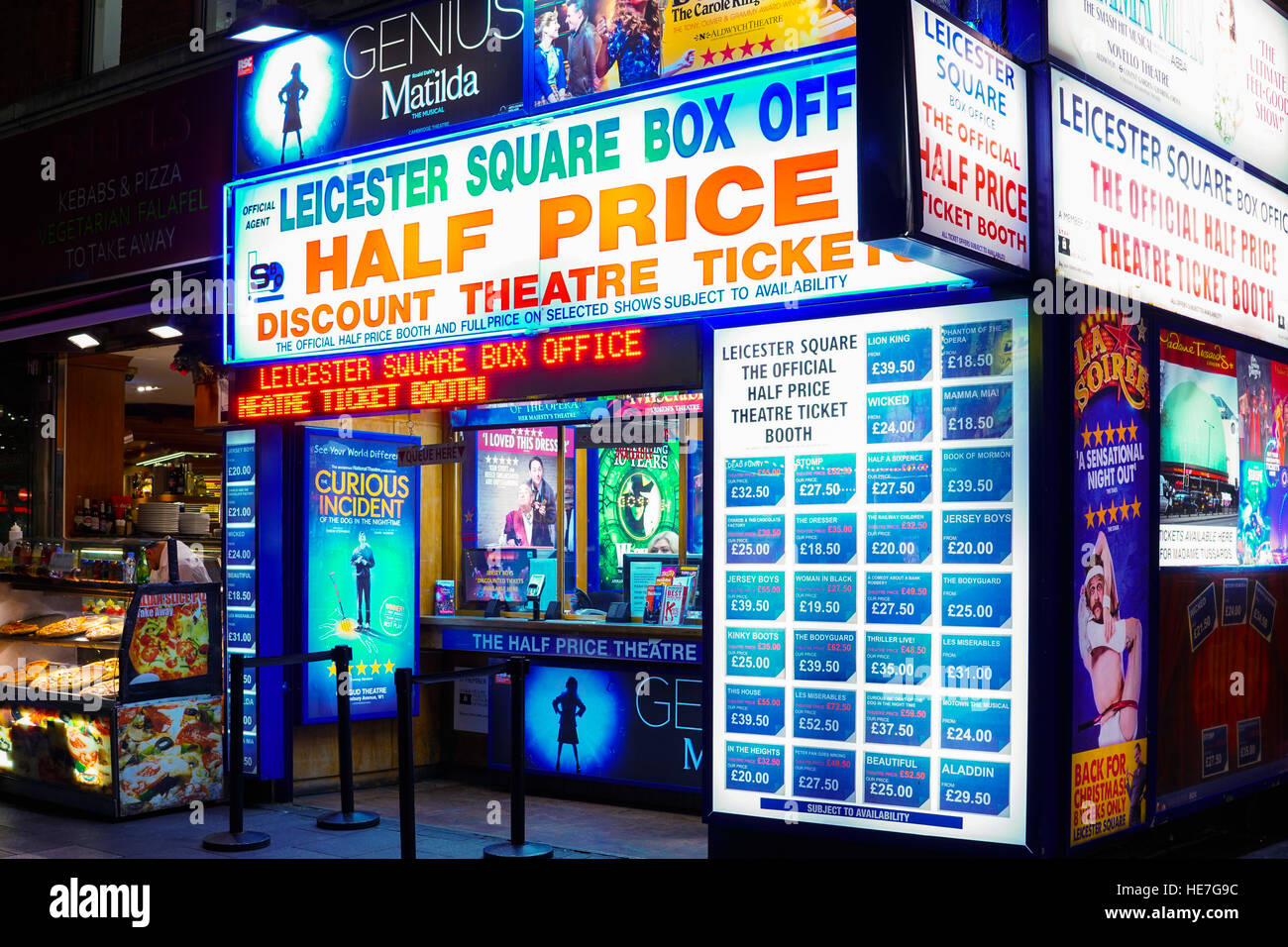 Tickets booth time square hi-res stock photography and images - Alamy