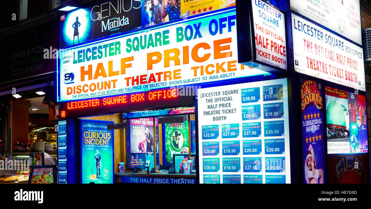 Tickets booth time square hi-res stock photography and images - Alamy