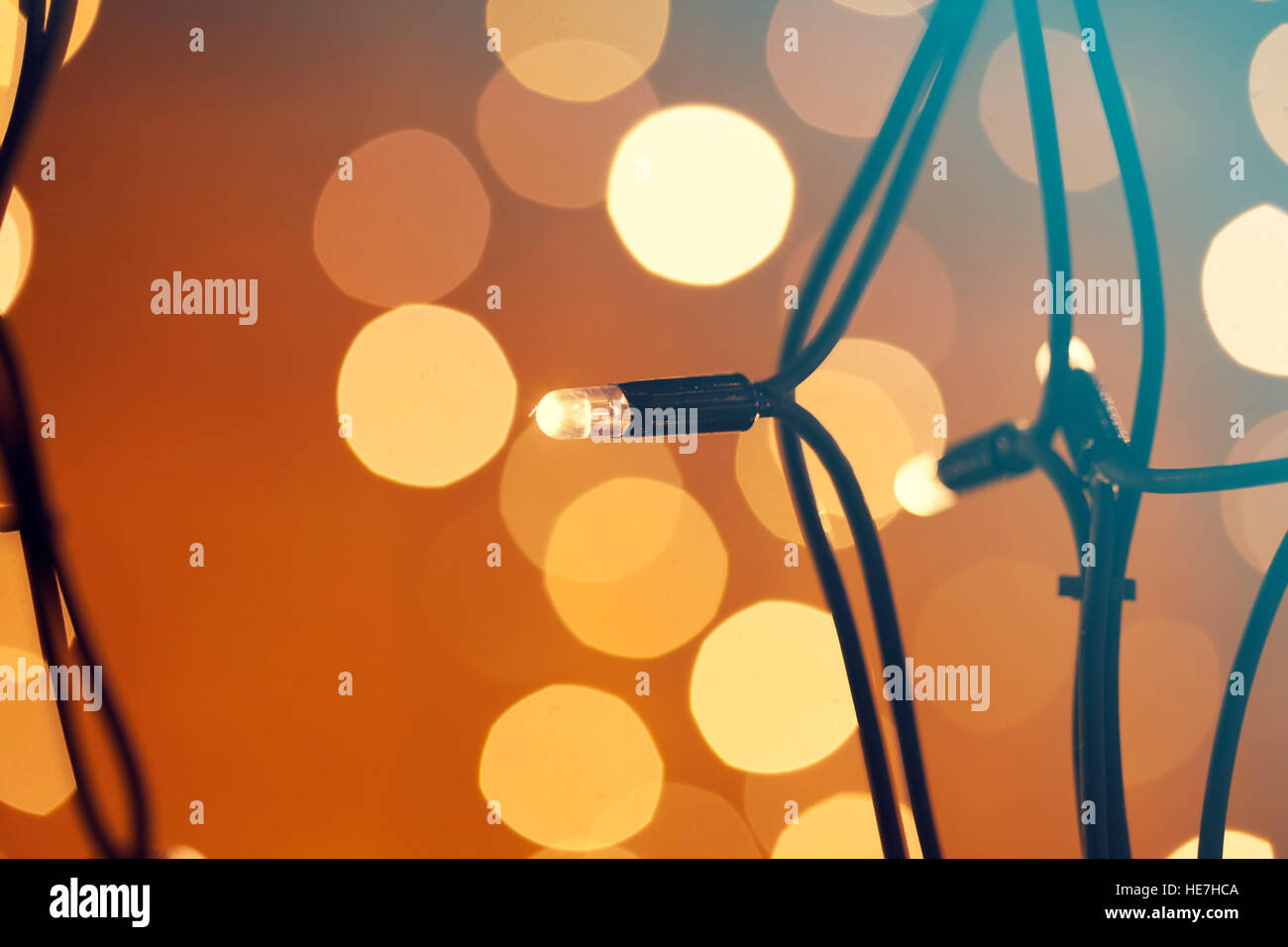 Colorful glowing Christmas lights. Holiday background Stock Photo - Alamy