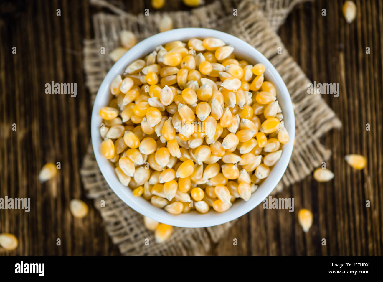 Dried corn detailed close hi-res stock photography and images - Alamy