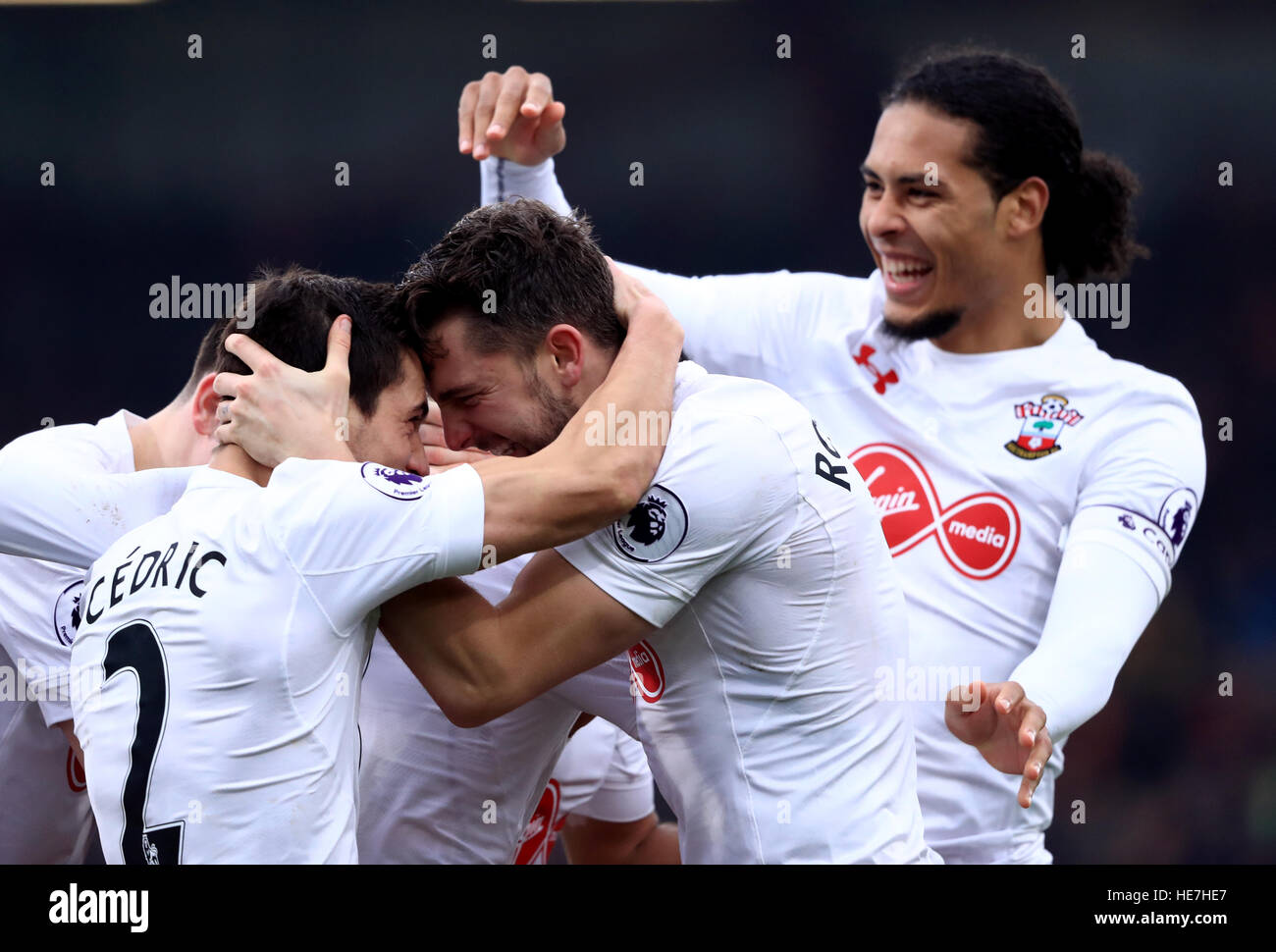 Southampton's Jay Rodriguez celebrates scoring his side's second goal ...