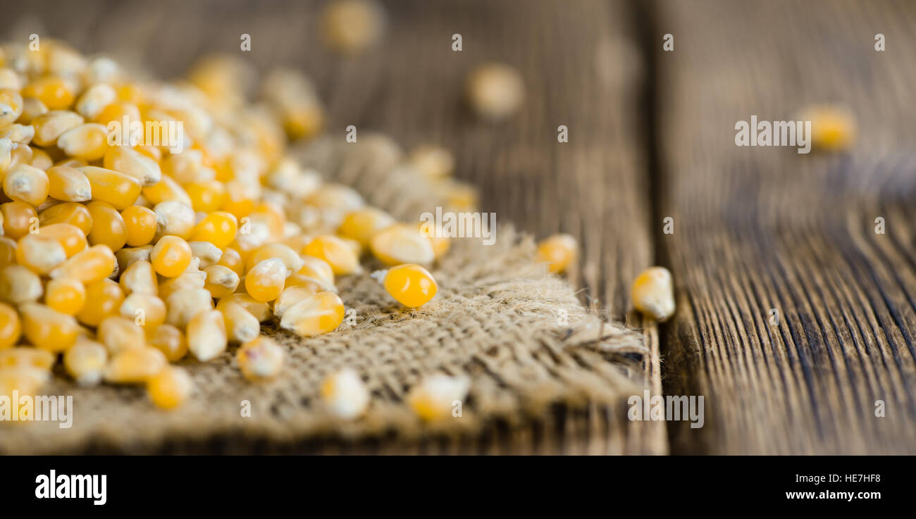 Dried corn detailed close hi-res stock photography and images - Alamy