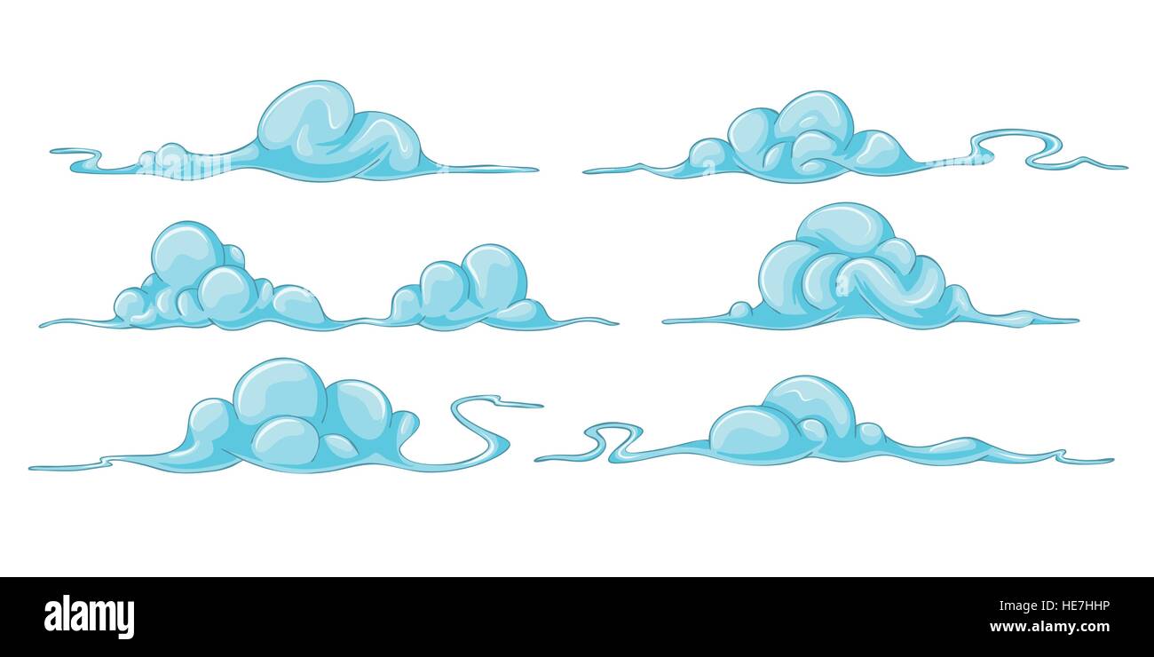 Clouds at the sky Cut Out Stock Images & Pictures - Alamy