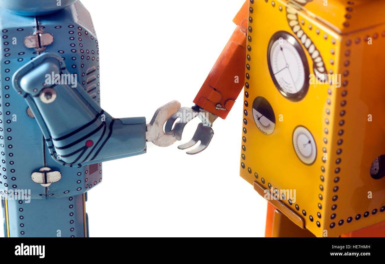 Iron man robots hi-res stock photography and images - Alamy