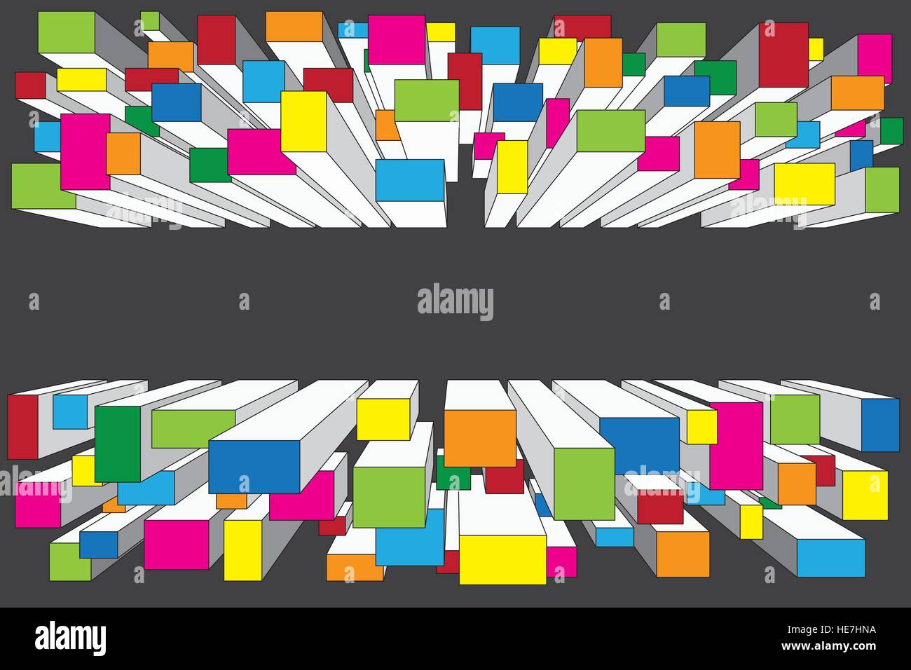 Colorful perspective background Stock Vector Image & Art - Alamy