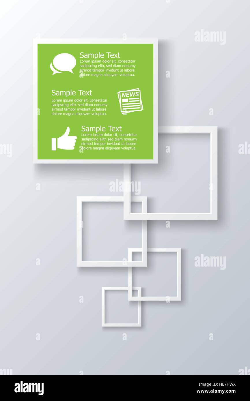 Squares Frames Design Stock Vector Image & Art - Alamy