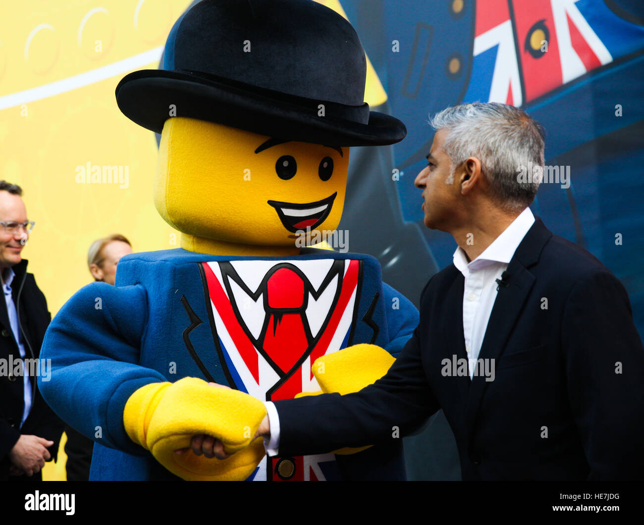 Mayor of London, Sadiq Khan opens world’s largest Lego store in ...