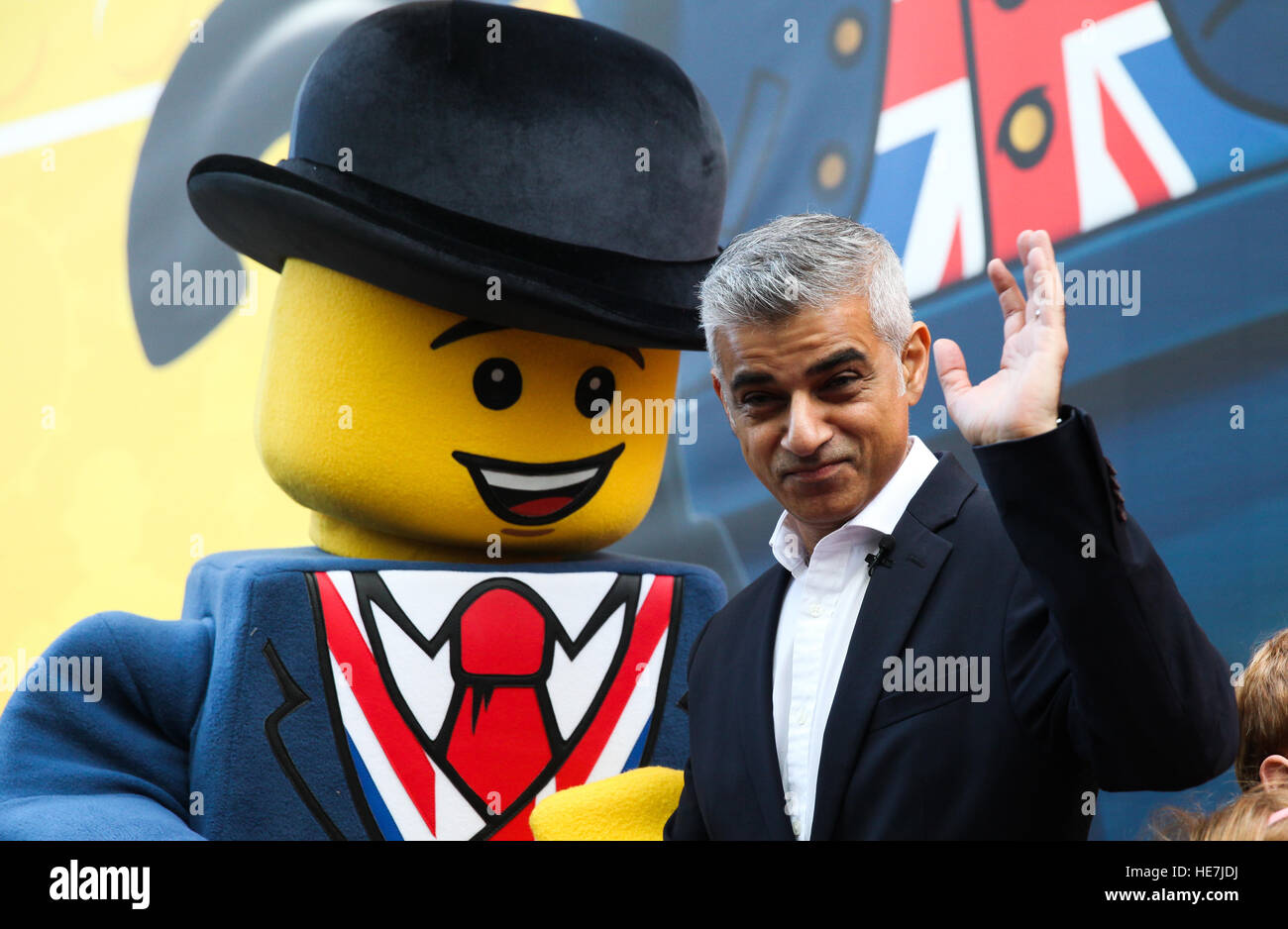 Mayor of London, Sadiq Khan opens world’s largest Lego store in ...