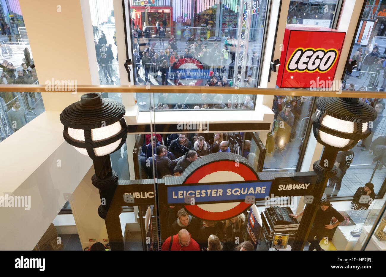 Mayor of London opens world's largest LEGO store Featuring: Atmosphere ...