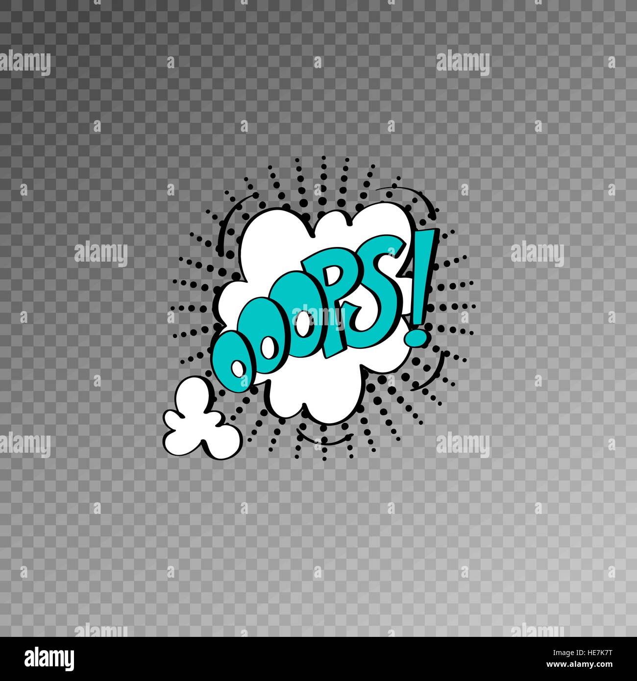 multicolored comic sound effects in pop art style, bubble speech Stock ...
