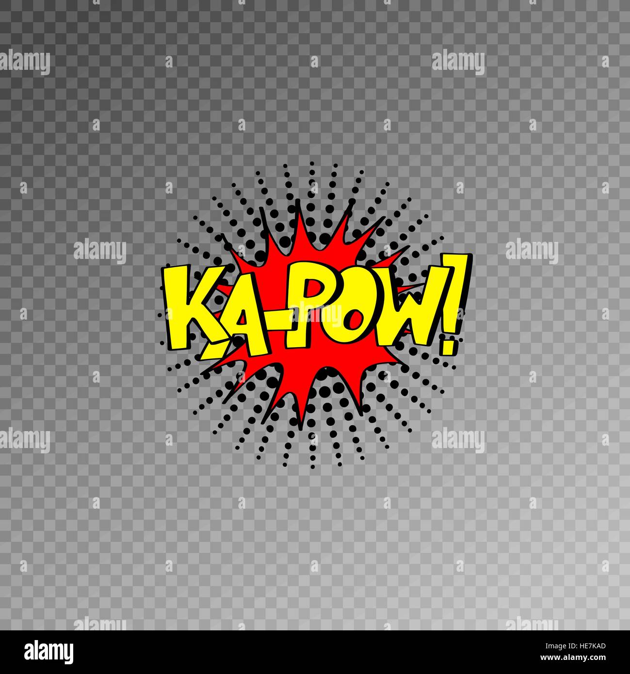 multicolored comic sound effects in pop art style, bubble speech Stock ...