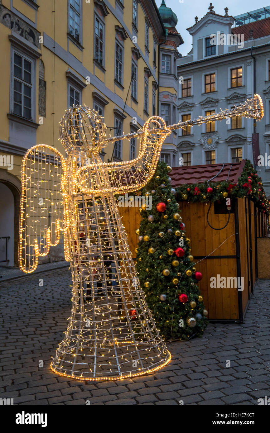 Prague angel hi-res stock photography and images - Alamy
