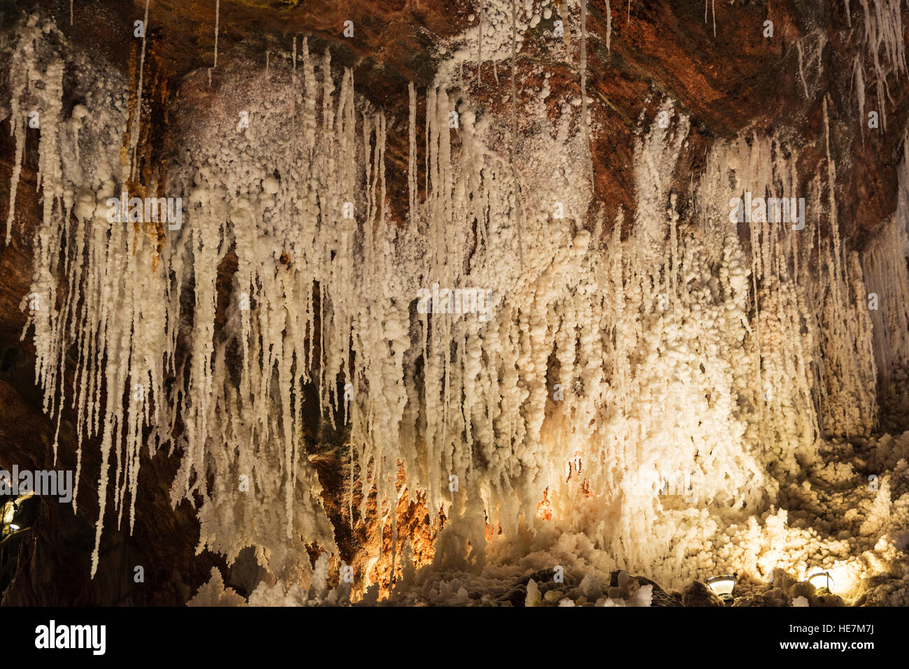 Salt stalagmites hi-res stock photography and images - Alamy