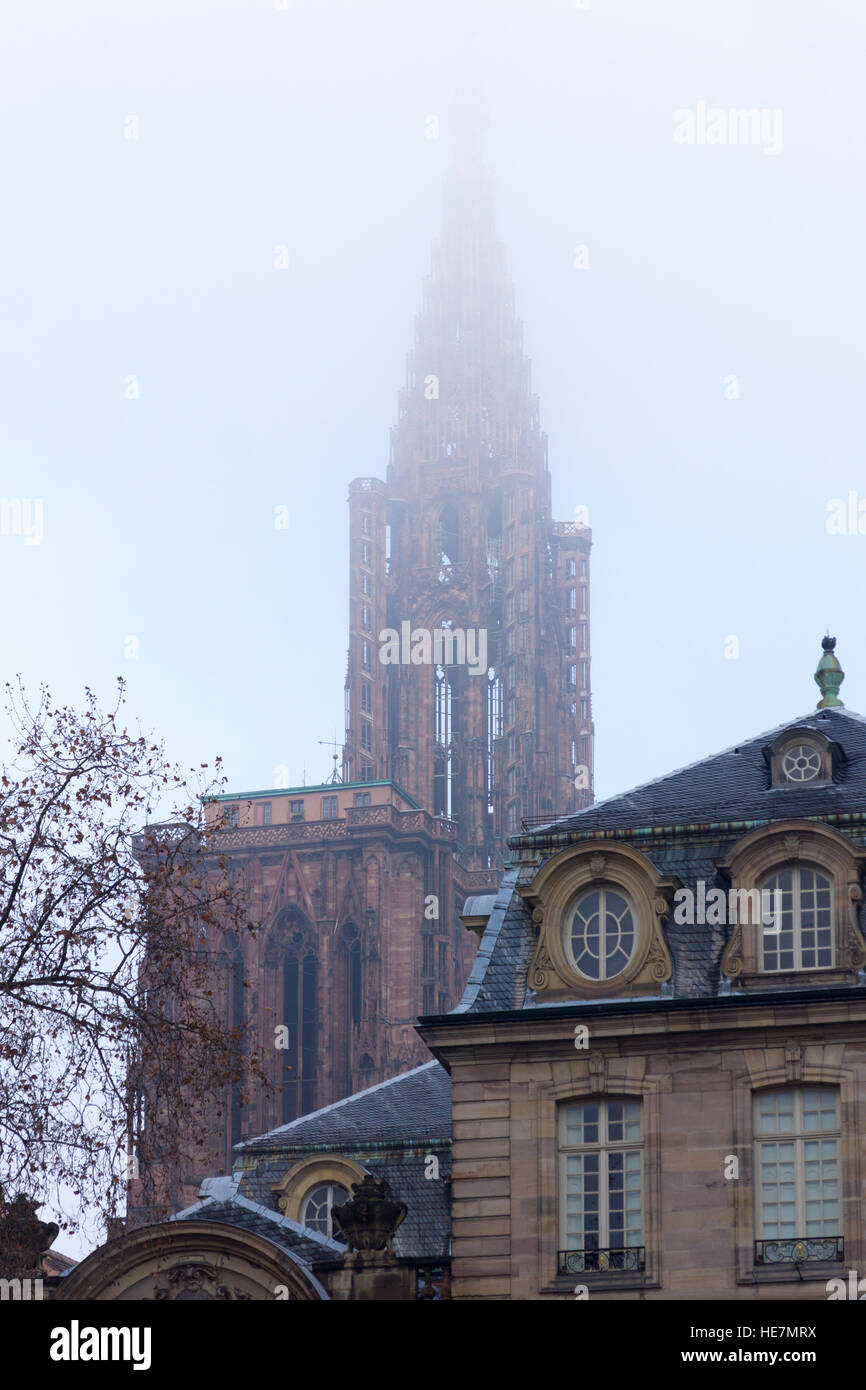 Tower of strasbourg cathedral hi-res stock photography and images - Alamy