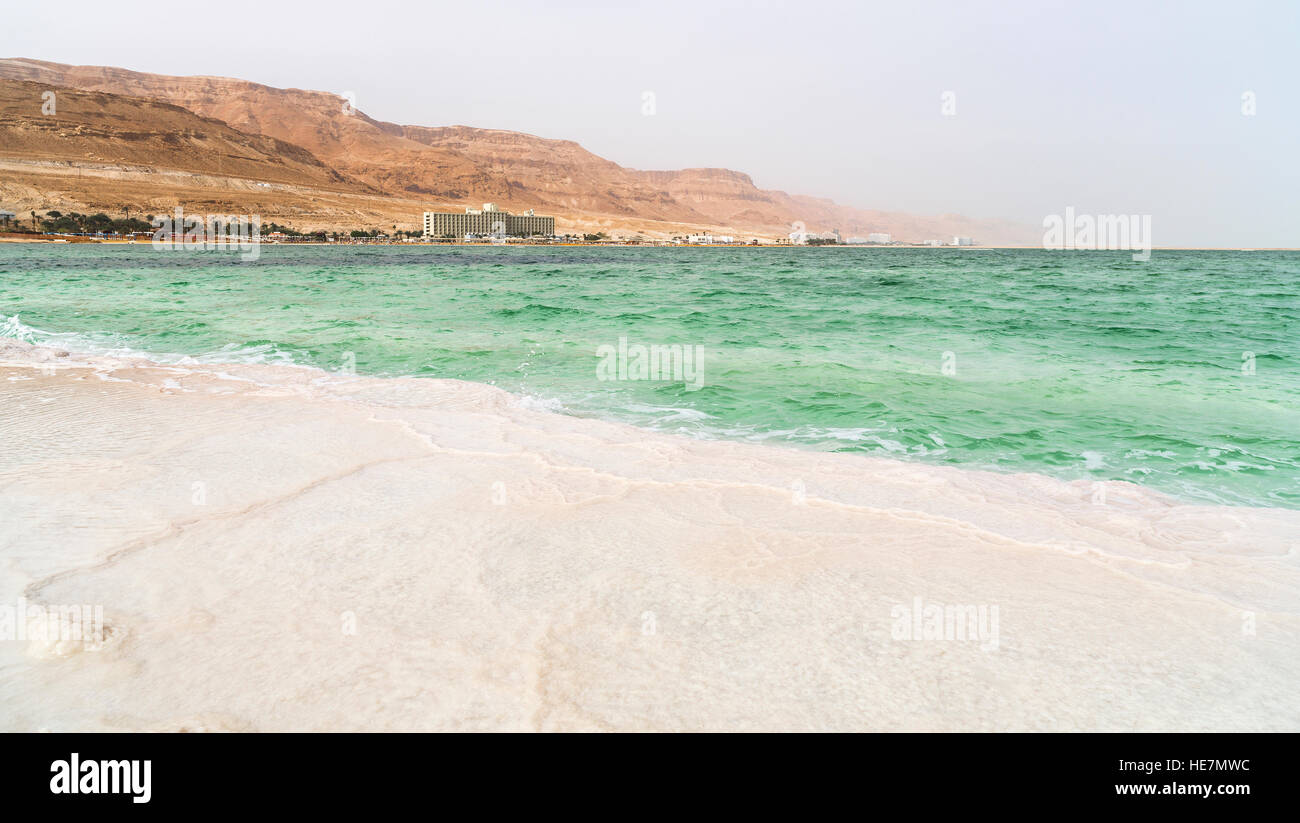 Dead Sea the landscape sunny summer day Stock Photo - Alamy