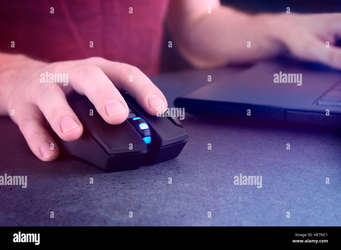 Gaming cafe hi-res stock photography and images - Alamy
