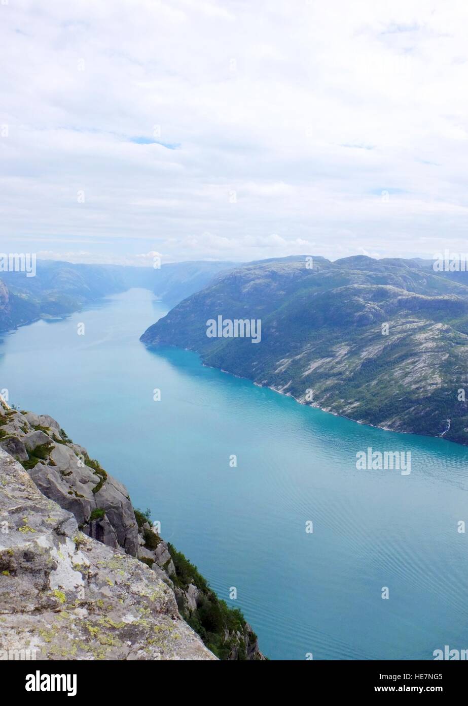 Unique view norwegian fjord from hi-res stock photography and images ...