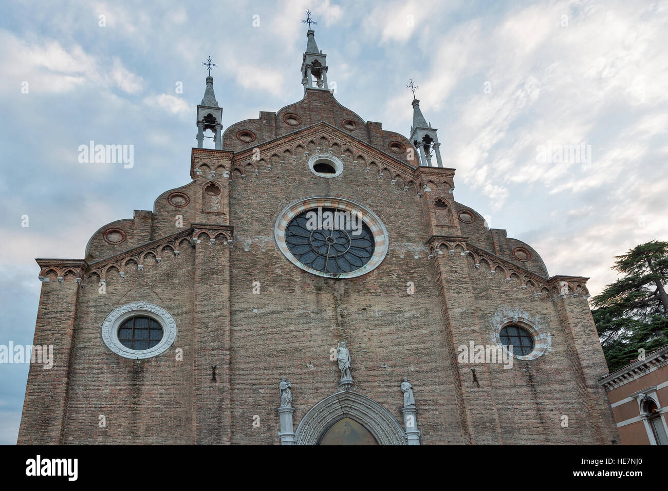 Basilica dei Frari or Basilica di Santa Maria Gloriosa dei Frari at ...