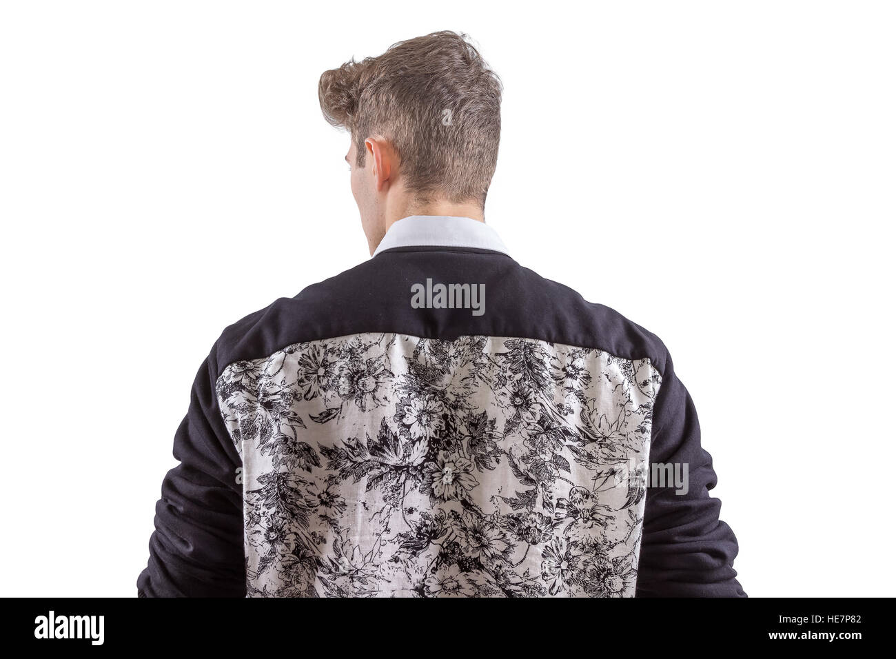 Man in patterned shirt hi-res stock photography and images - Alamy
