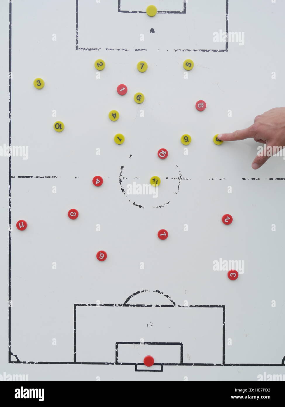 Sports tactic board hi-res stock photography and images - Alamy