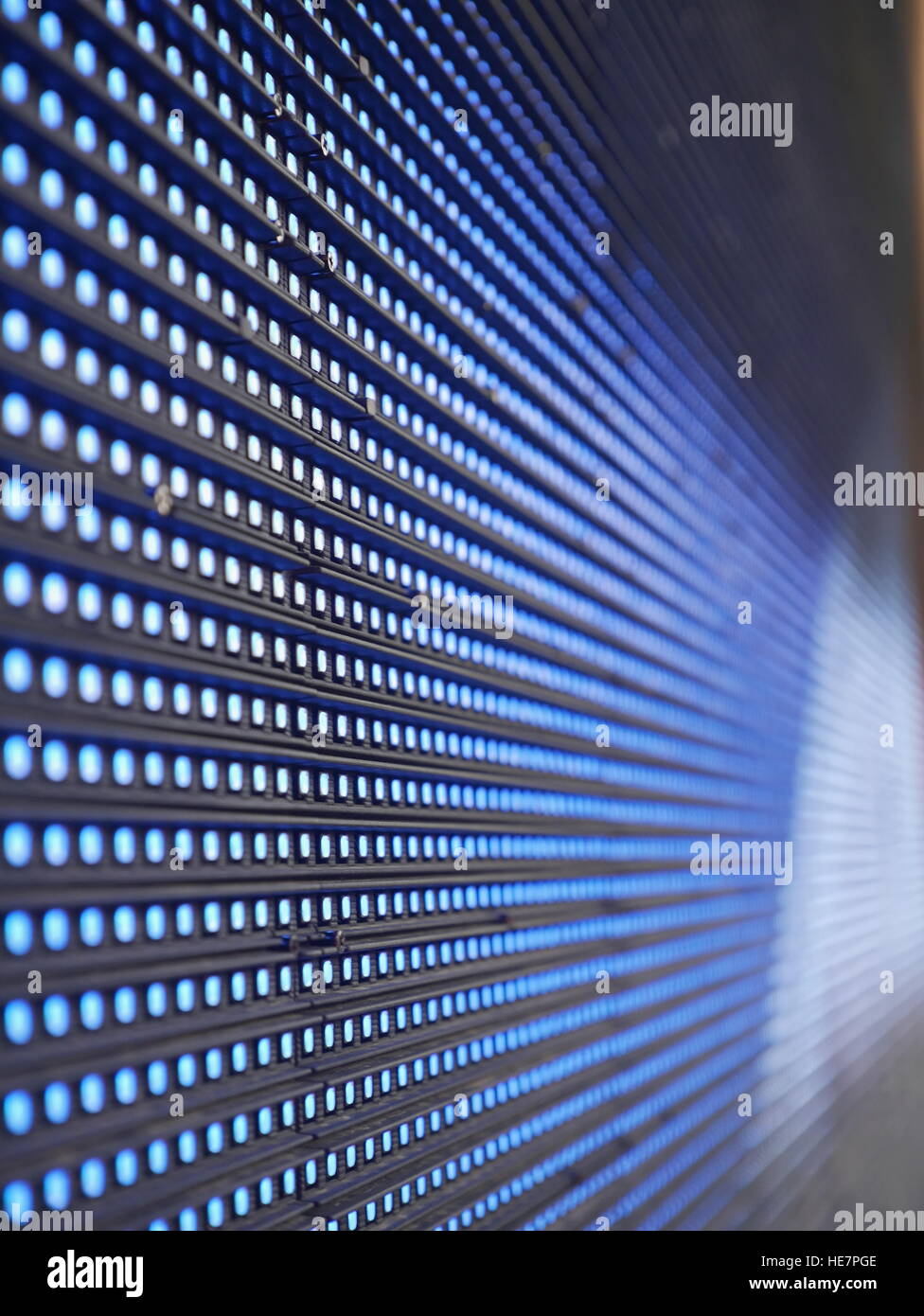 blue LED screen Stock Photo - Alamy