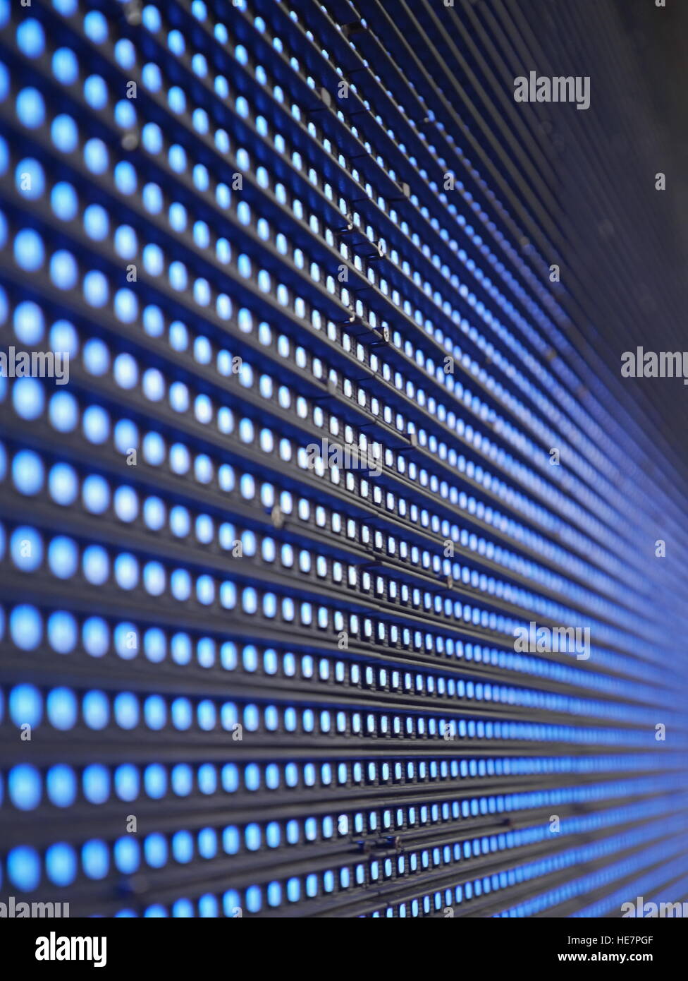 blue LED screen Stock Photo - Alamy