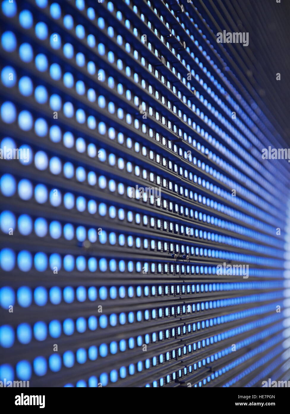 blue LED screen Stock Photo - Alamy