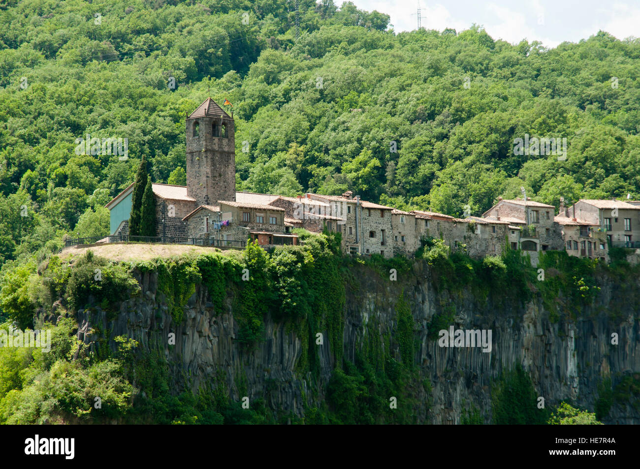 Castellfollit de la Roca - Spain Stock Photo - Alamy