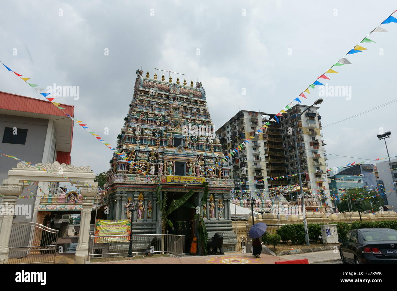 Kuala Lumpur India temple Stock Photo - Alamy