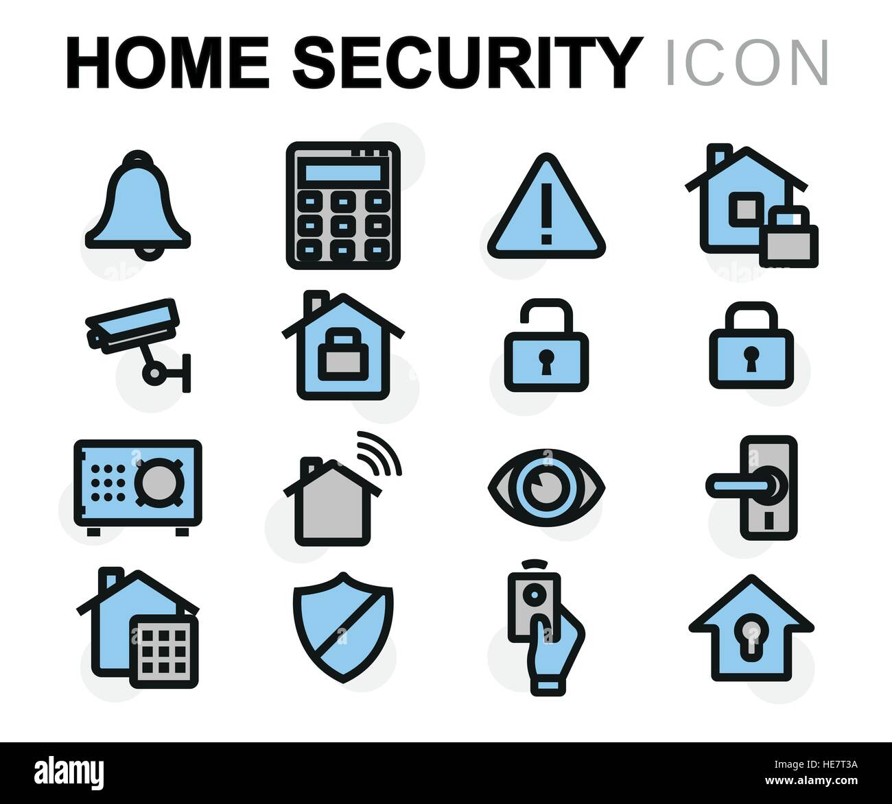 Home security camera vector Cut Out Stock Images & Pictures - Alamy