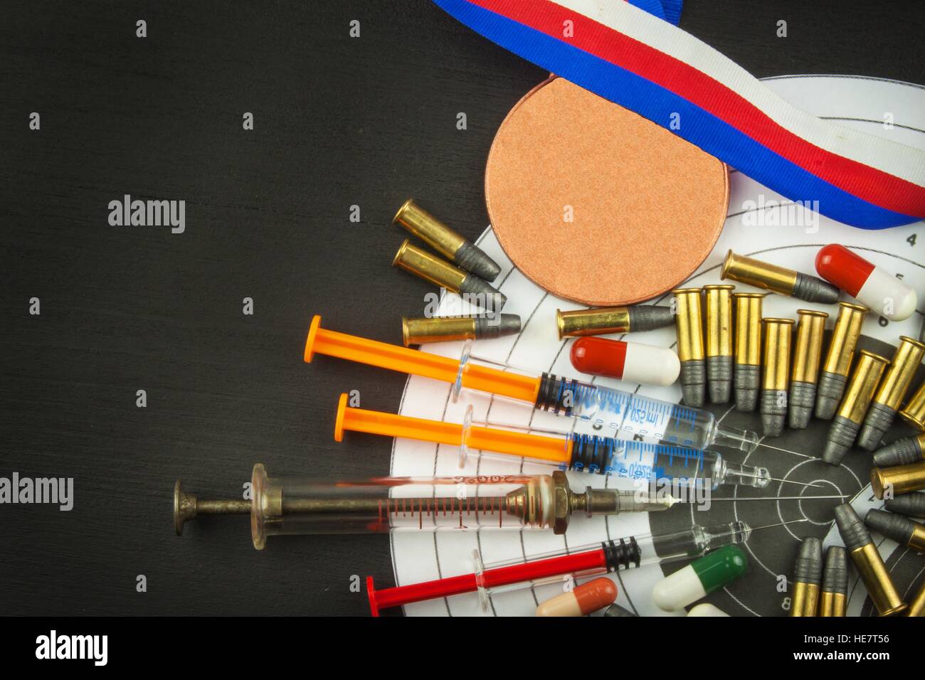 Syringe and medals. Doping in shooting sport. Abuse of anabolic ...