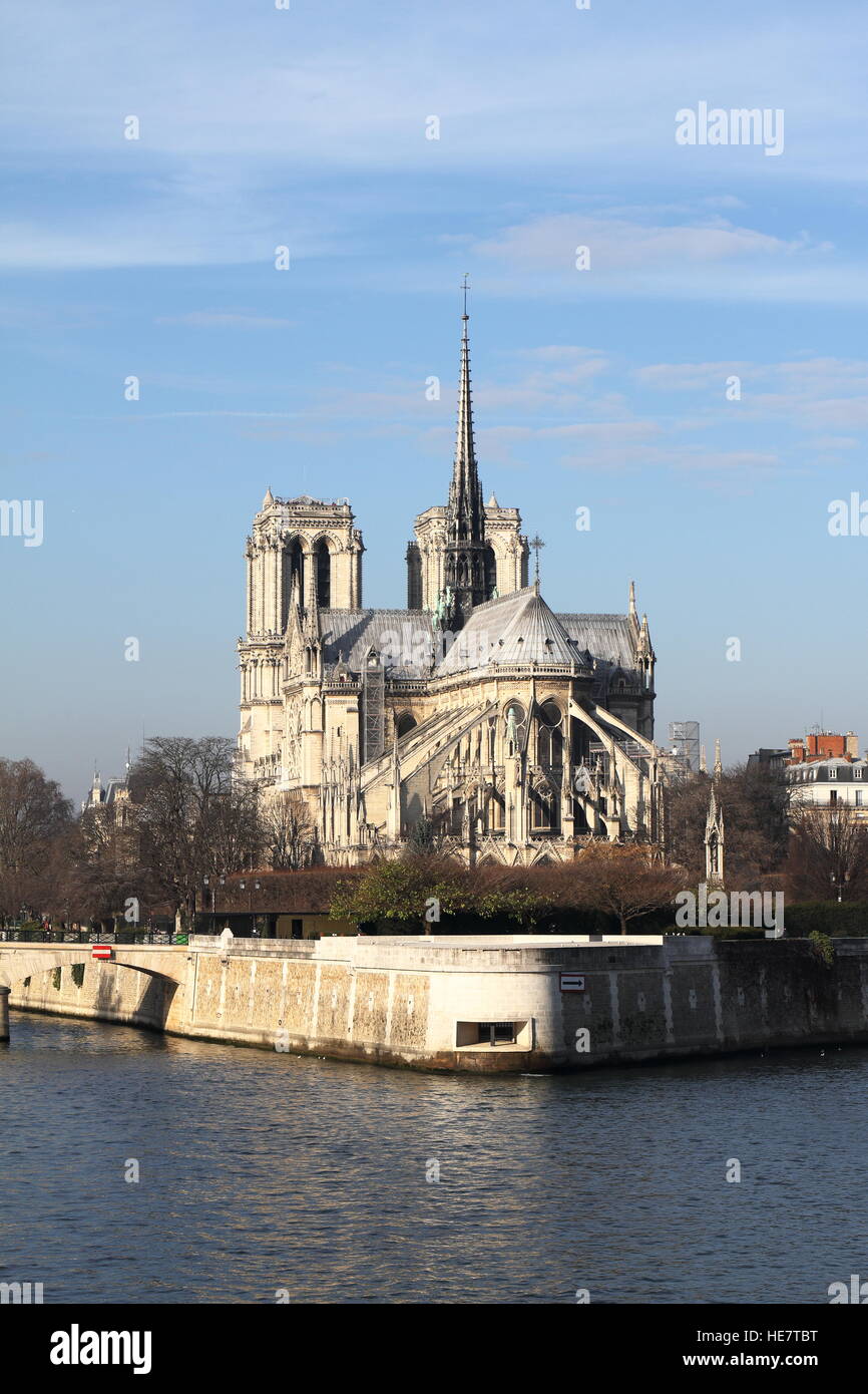 Notre-Dame Cathedral - Paris - France Stock Photo - Alamy