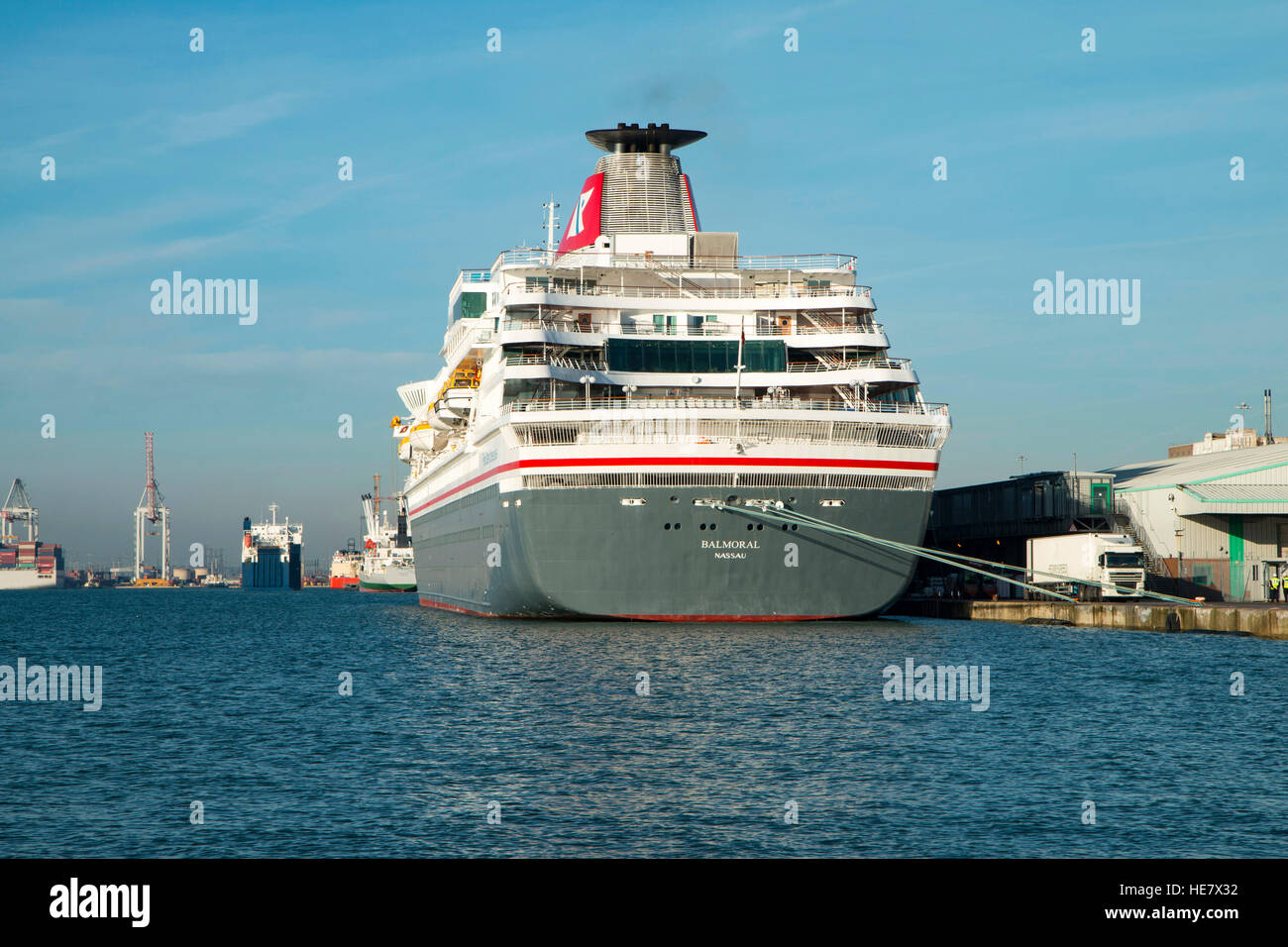 Fred olsen ship balmoral hi-res stock photography and images - Alamy