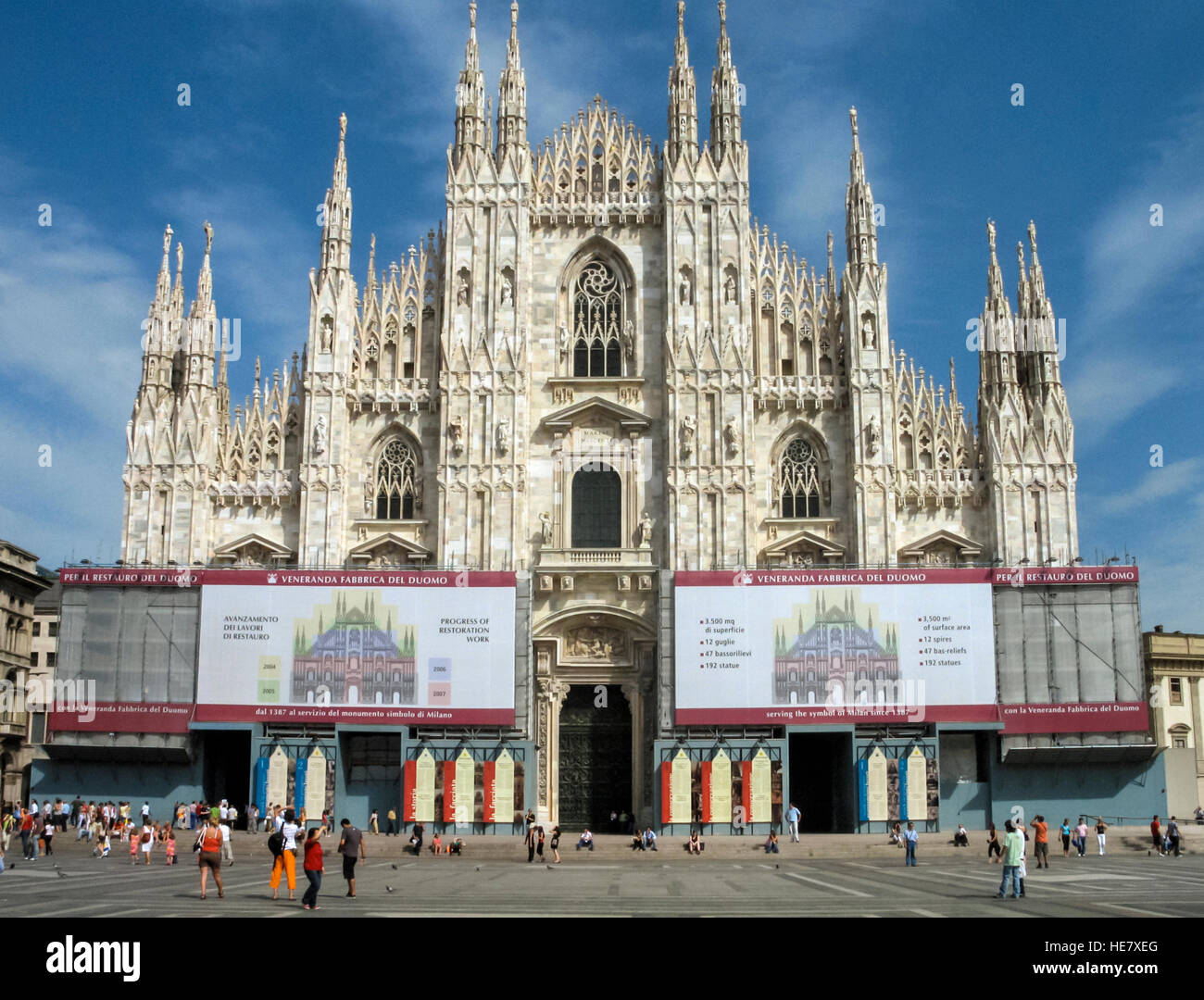 Il Duomo - Milan, Italy, the cathedral of Milan Stock Photo - Alamy