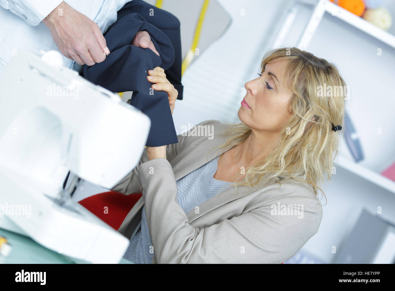 receiving a clothing Stock Photo - Alamy