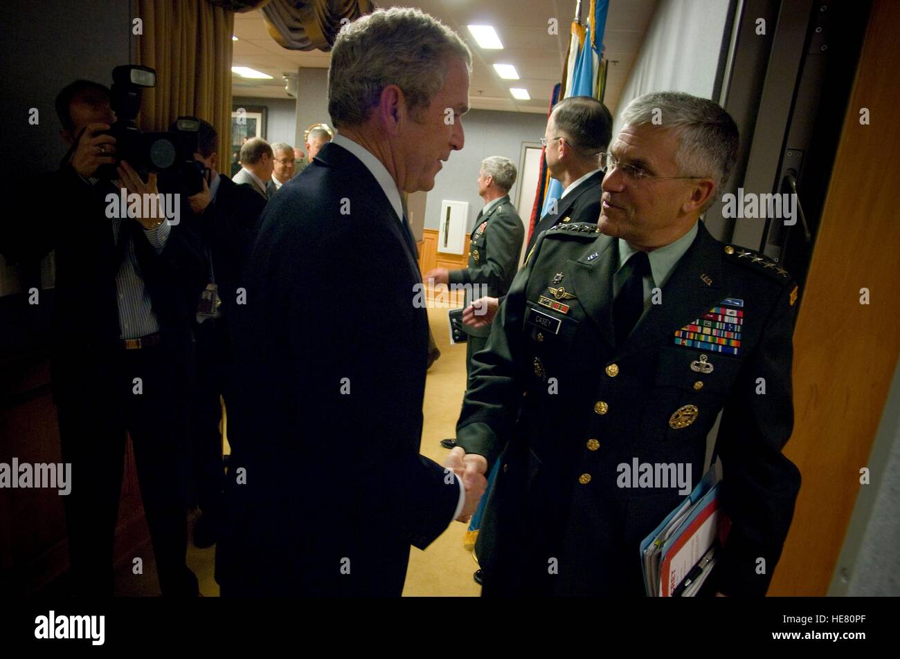 George casey hi-res stock photography and images - Alamy